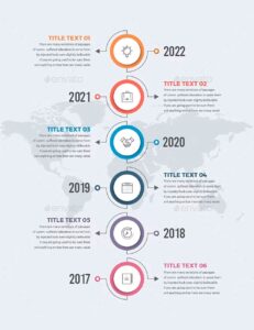 Modern Timeline Infographics – MasterBundles