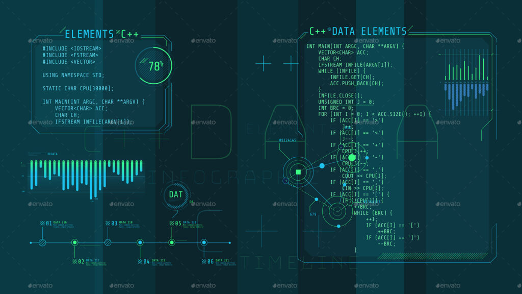 HUD Pro Infographic Elements – MasterBundles