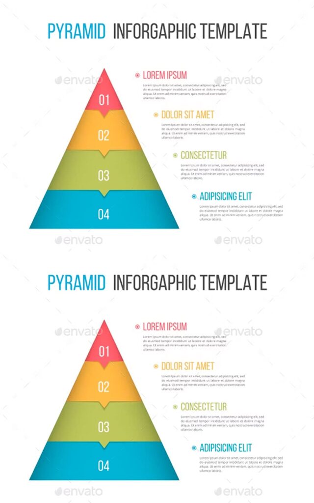 Pyramid with Four Elements – MasterBundles