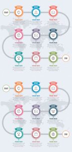Timeline Infographics – MasterBundles