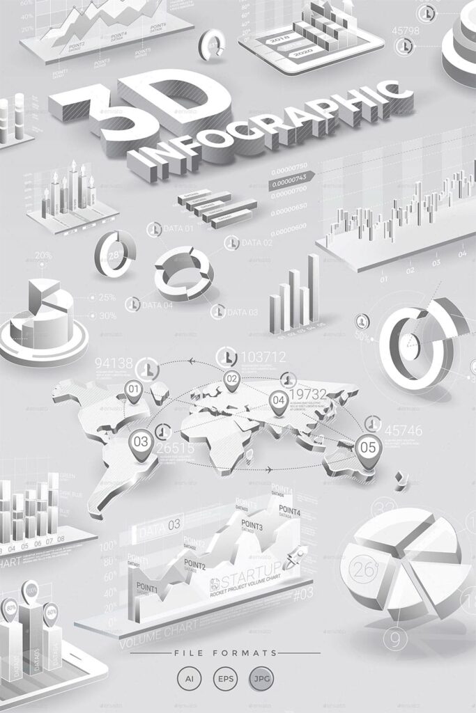 White Infographic Elements – MasterBundles