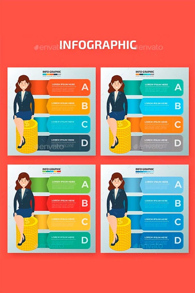 Woman Infographics – MasterBundles