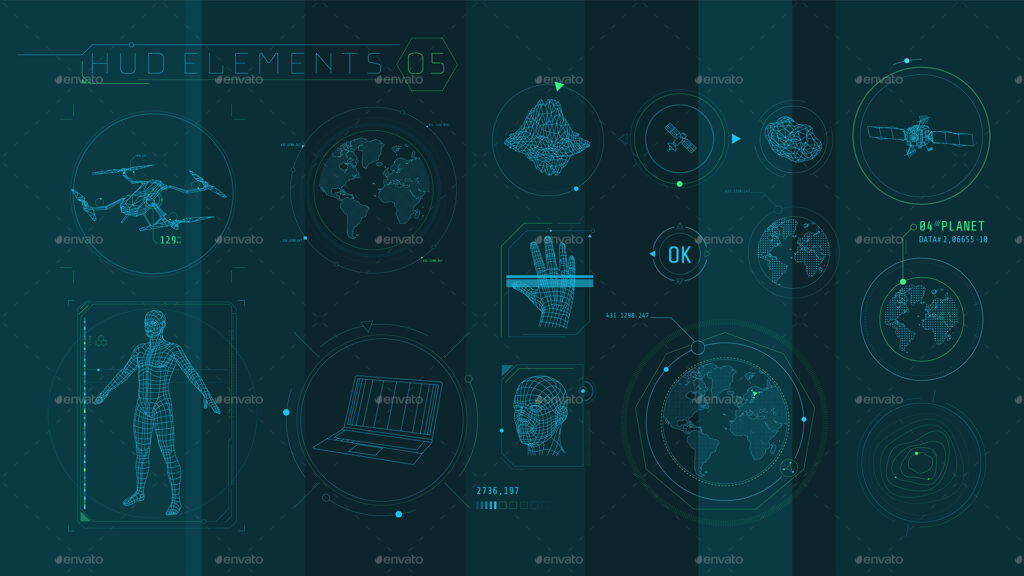 HUD Pro Infographic Elements – MasterBundles