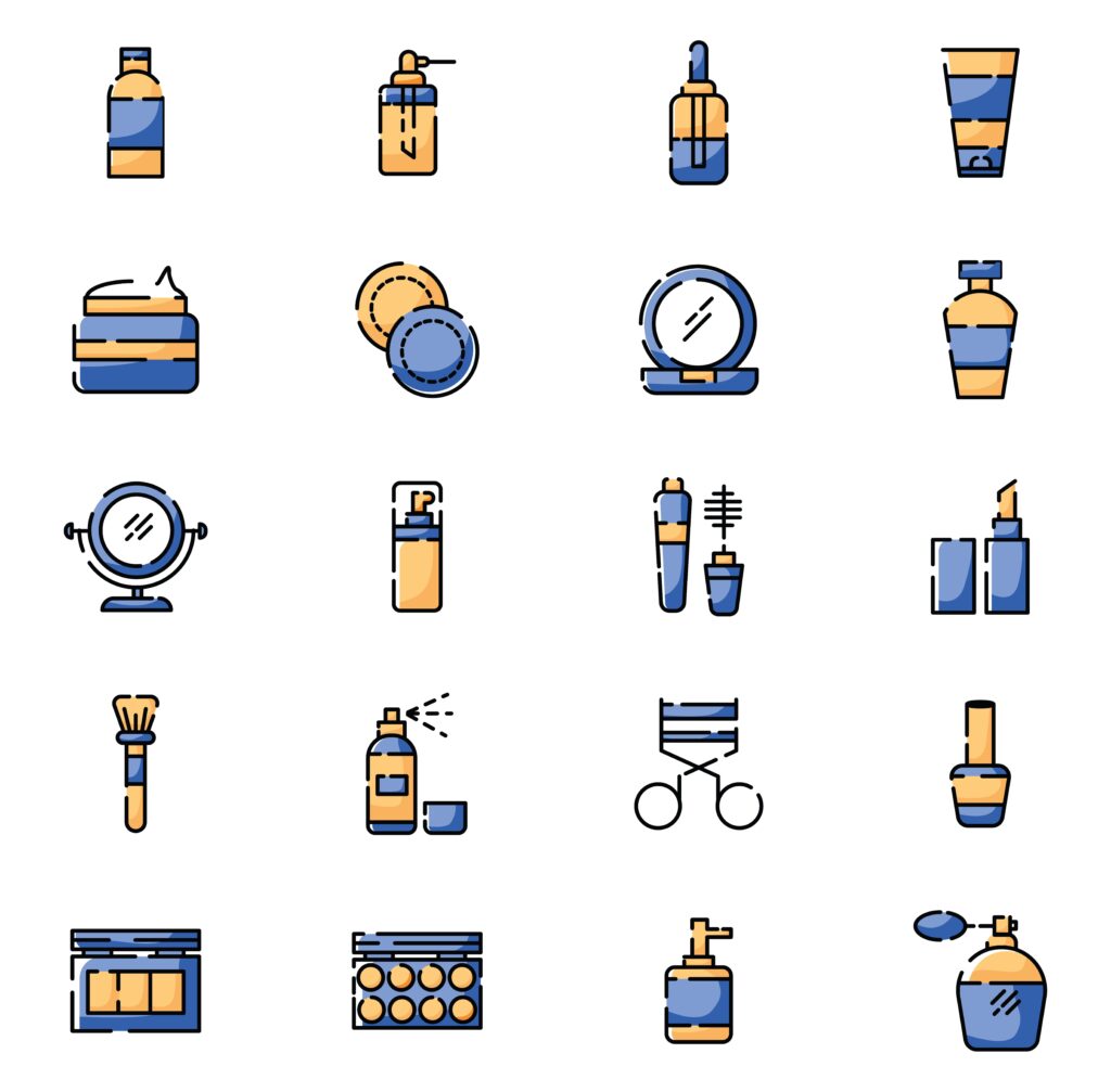 20 Cosmetics Icons Set – MasterBundles
