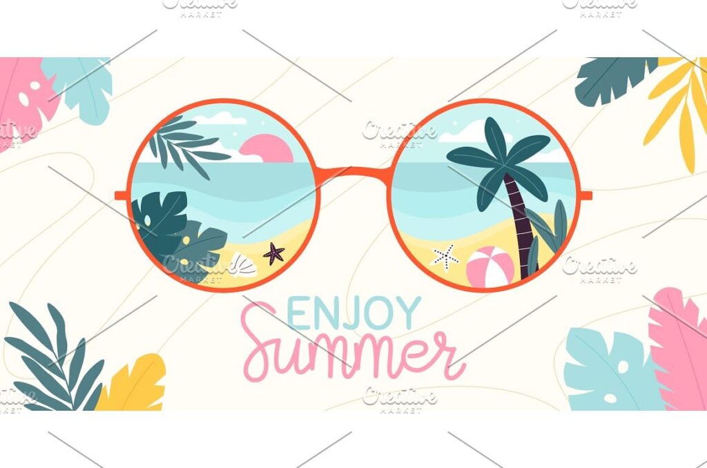 Summer Beach Sunglass – MasterBundles