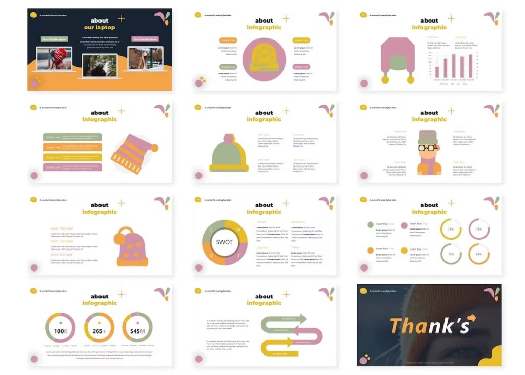 Stylish Powerpoint Template – MasterBundles