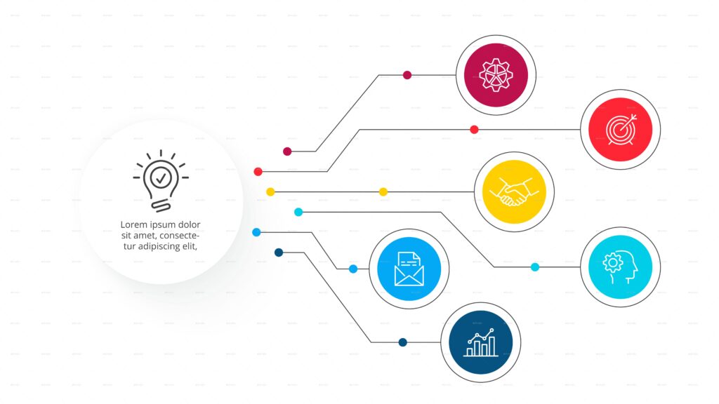 Flowchart Infographics Set 01 – MasterBundles