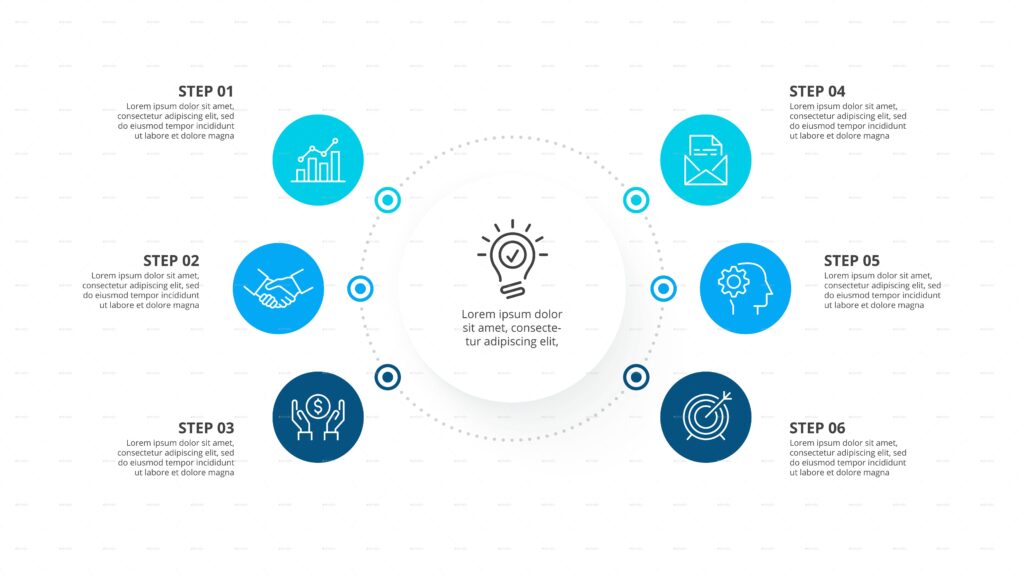 Flowchart Infographics Set 01 – MasterBundles