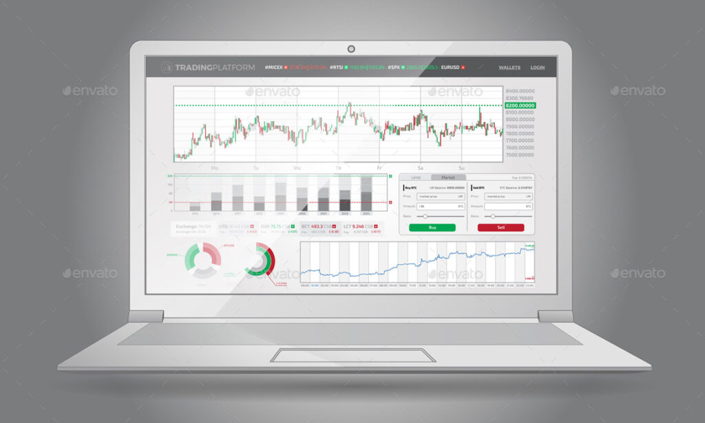 Trading Infographic Elements – MasterBundles