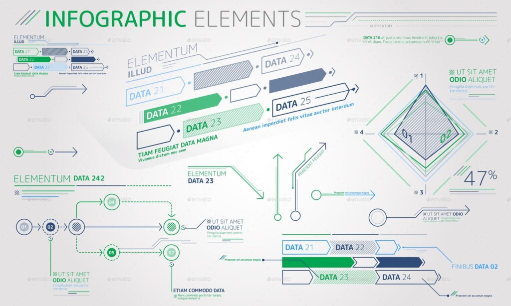Infographic Elements – MasterBundles