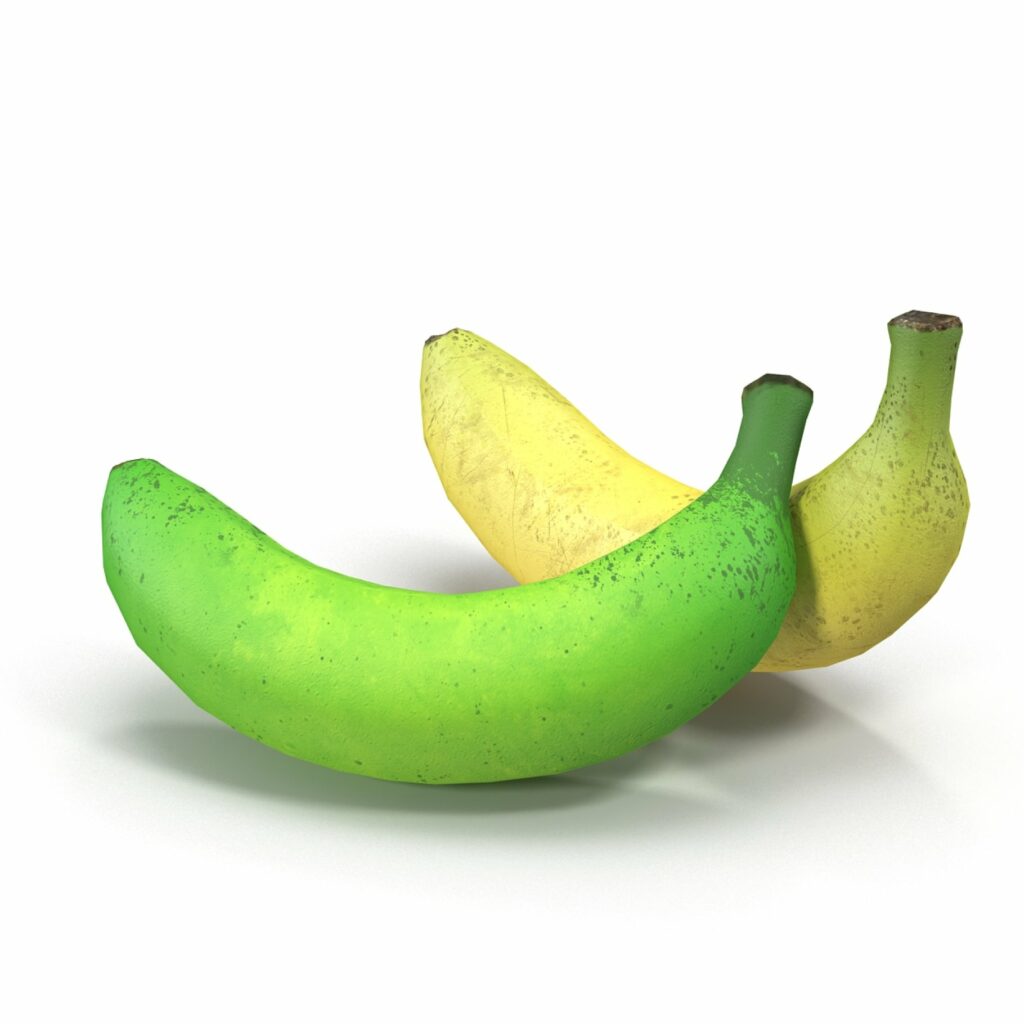 Bananas 3D Model – MasterBundles