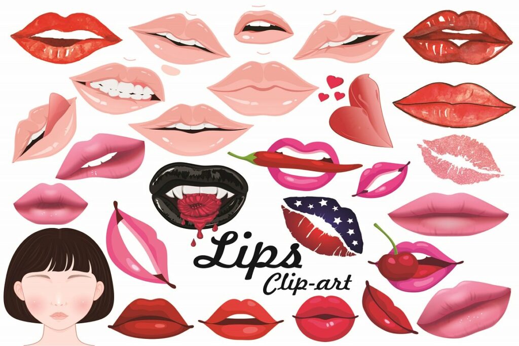 Lips Clipart – MasterBundles