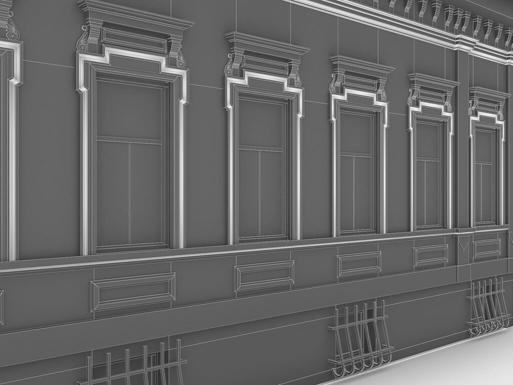 Russian Residential Building – MasterBundles