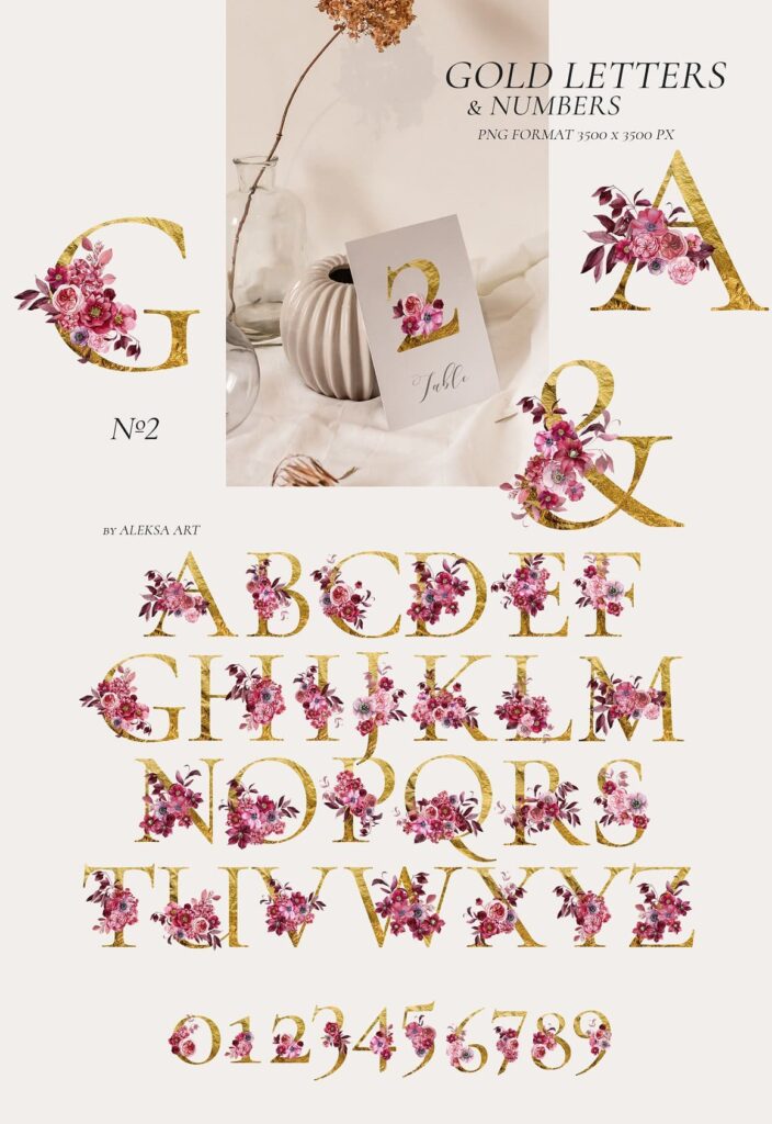 SALE! Viva Magenta Floral Collection – MasterBundles