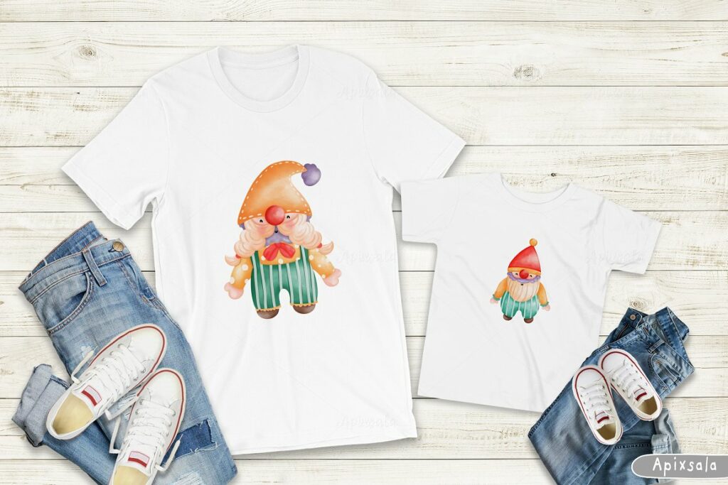 Watercolor Circus Gnome Clipart – MasterBundles