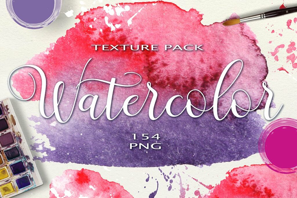 Watercolor Texture Pack – MasterBundles