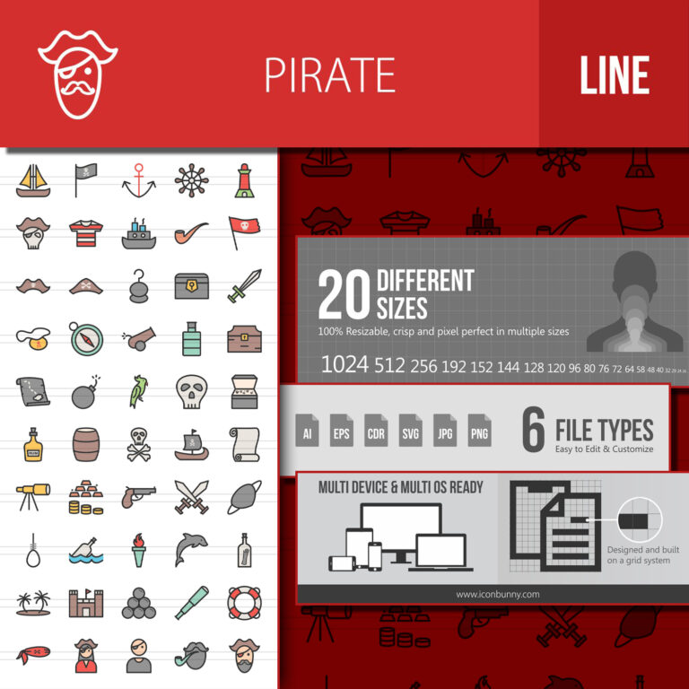 50 Military Line Icons – MasterBundles