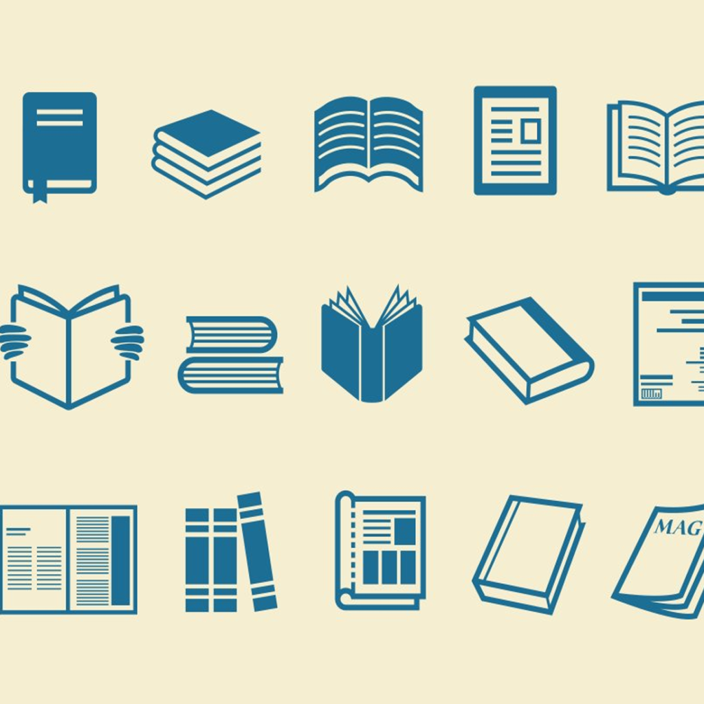 15 Book Magazine Icons – MasterBundles