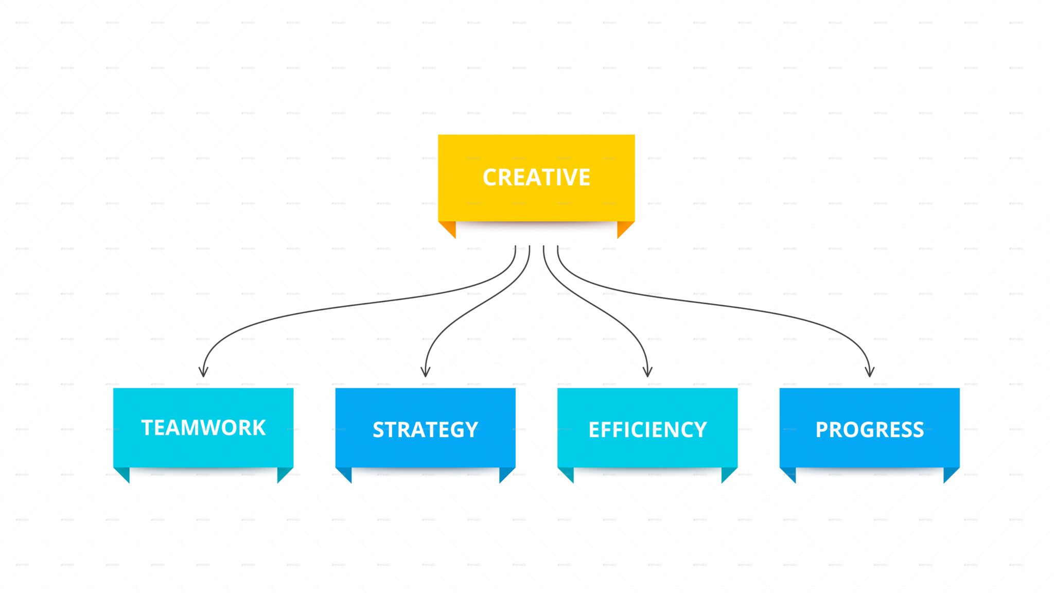 Flowchart Infographics Set 02 – MasterBundles