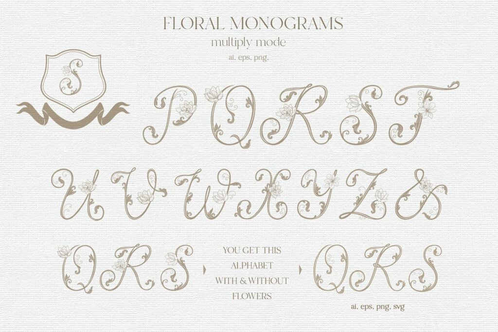 Wedding Monogram Creator. Crests. – MasterBundles