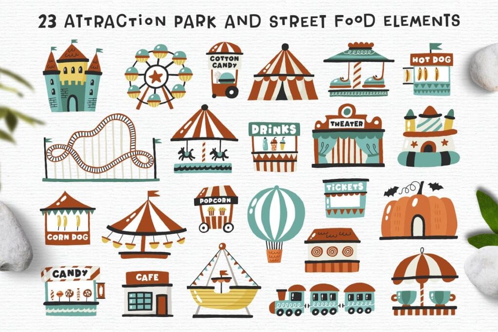 Amusement Park. Map Creator – MasterBundles