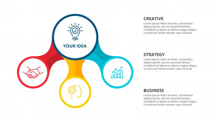 Flowchart Infographics Set 03 – MasterBundles
