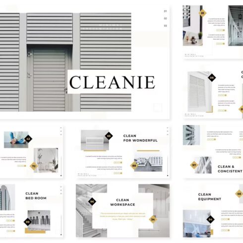 Clean Google Slides Template – MasterBundles