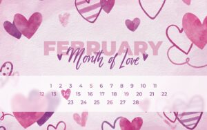 Printable February Calendar – MasterBundles