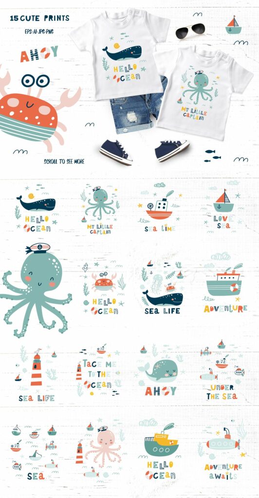 Hello Ocean Set – MasterBundles
