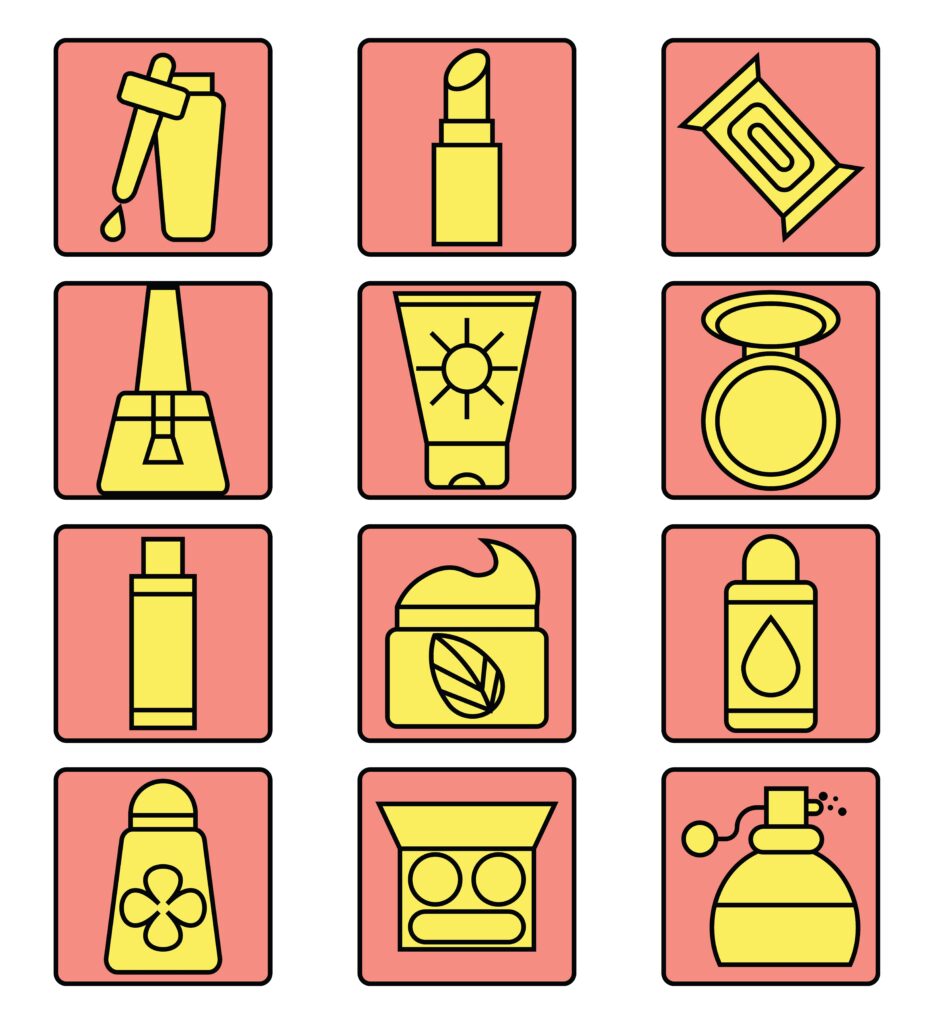 Cosmetics Icons Collection – MasterBundles