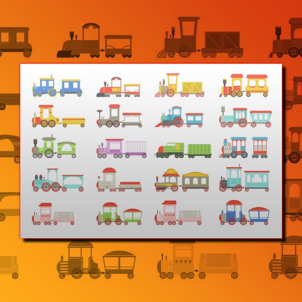 30+ Train Clipart Images & Illustrations 2023: Premium Products ...