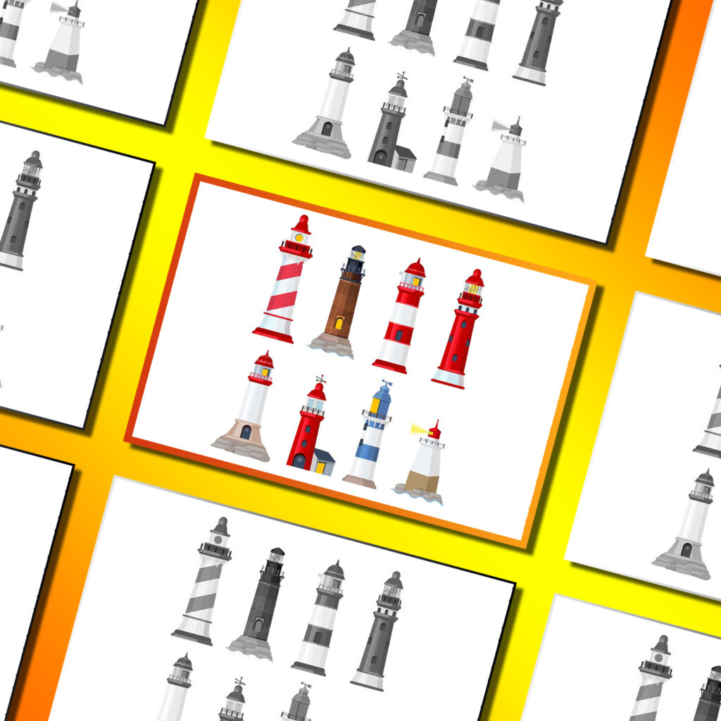 Lighthouse Badges. Nautical Marine – MasterBundles