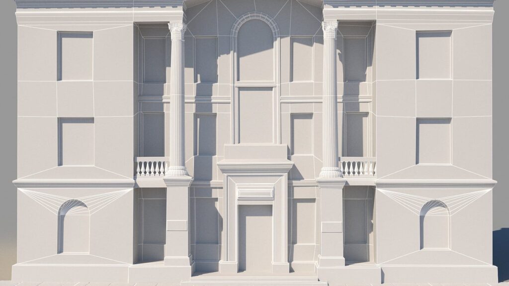 Classic Building Facade 04 – MasterBundles