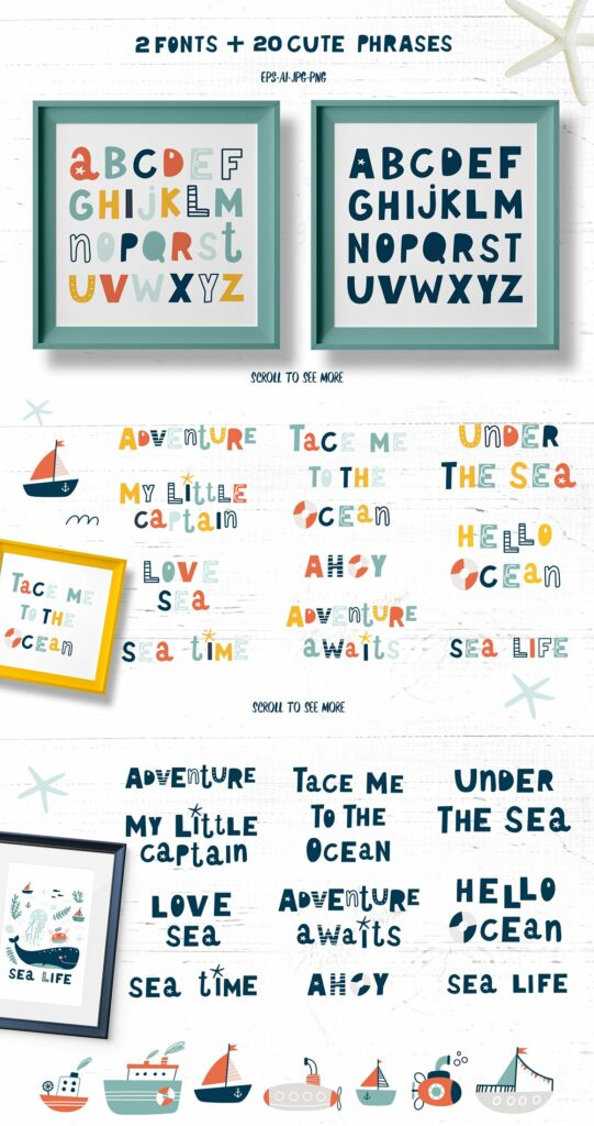 Hello Ocean Set – MasterBundles