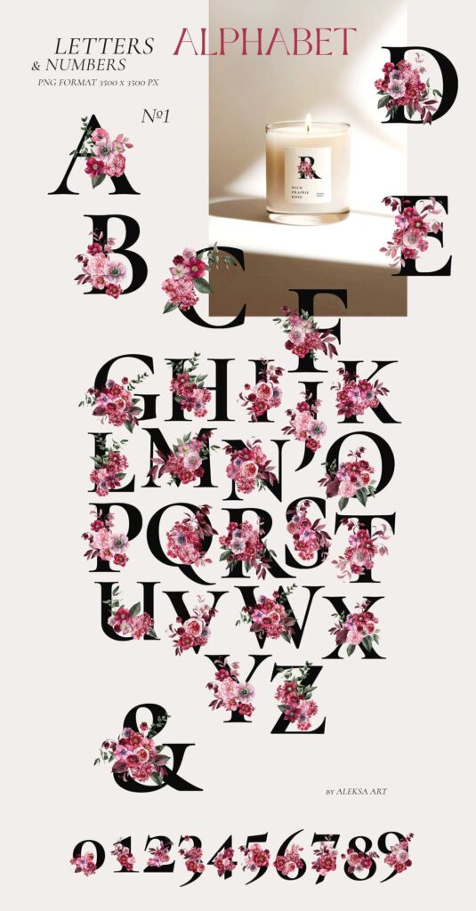 SALE! Viva Magenta Floral Collection – MasterBundles