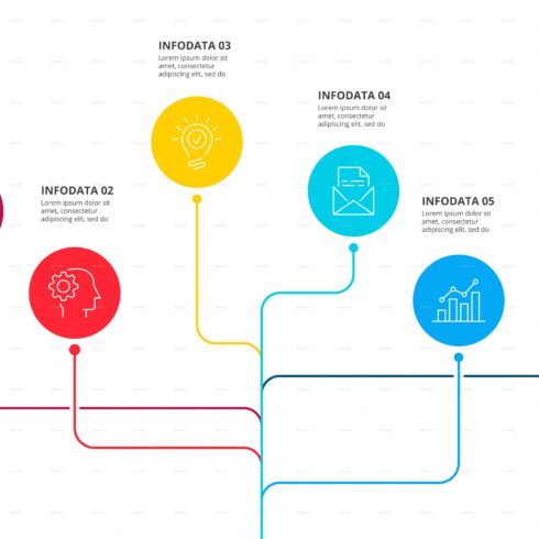 Flowchart Infographics Set 03 – MasterBundles