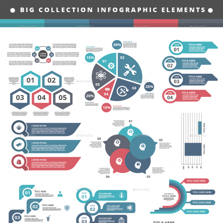 Infographic Elements – MasterBundles