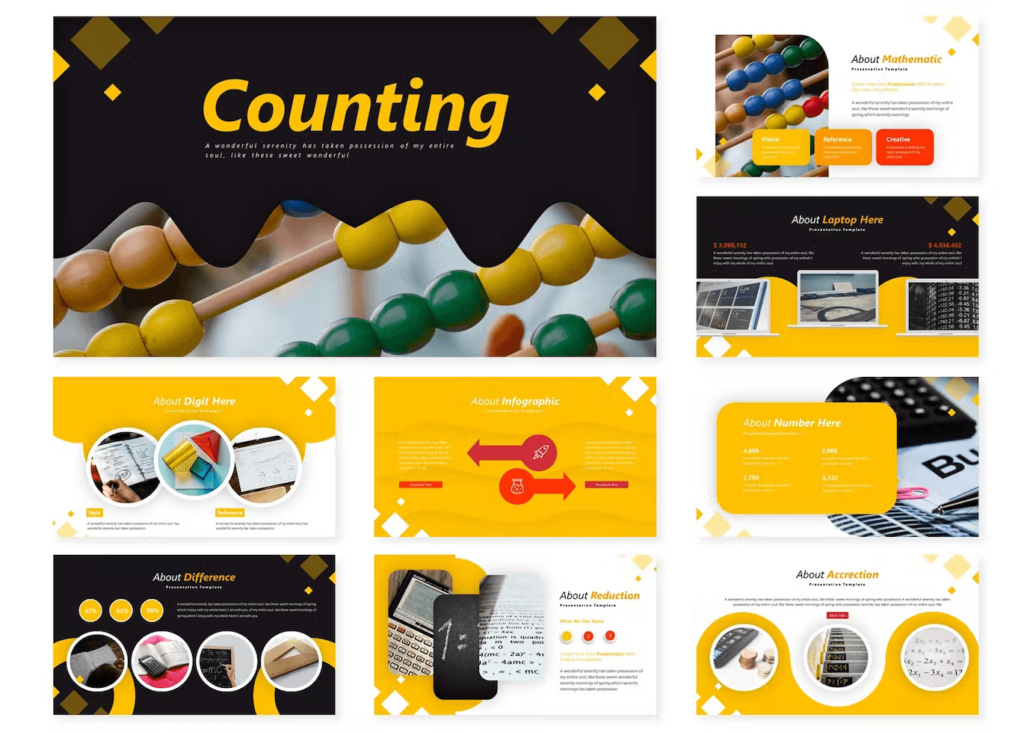 Counting Google Slides Template – MasterBundles