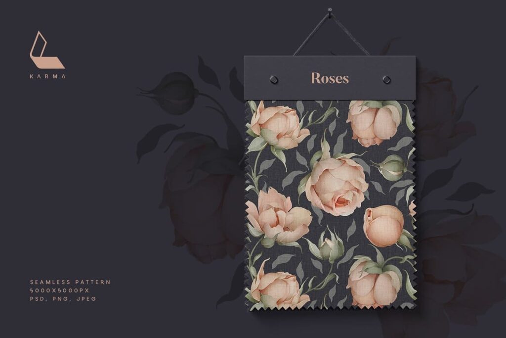 Roses | Seamless Pattern – MasterBundles