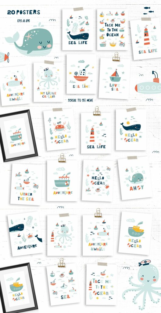 Hello Ocean Set – MasterBundles