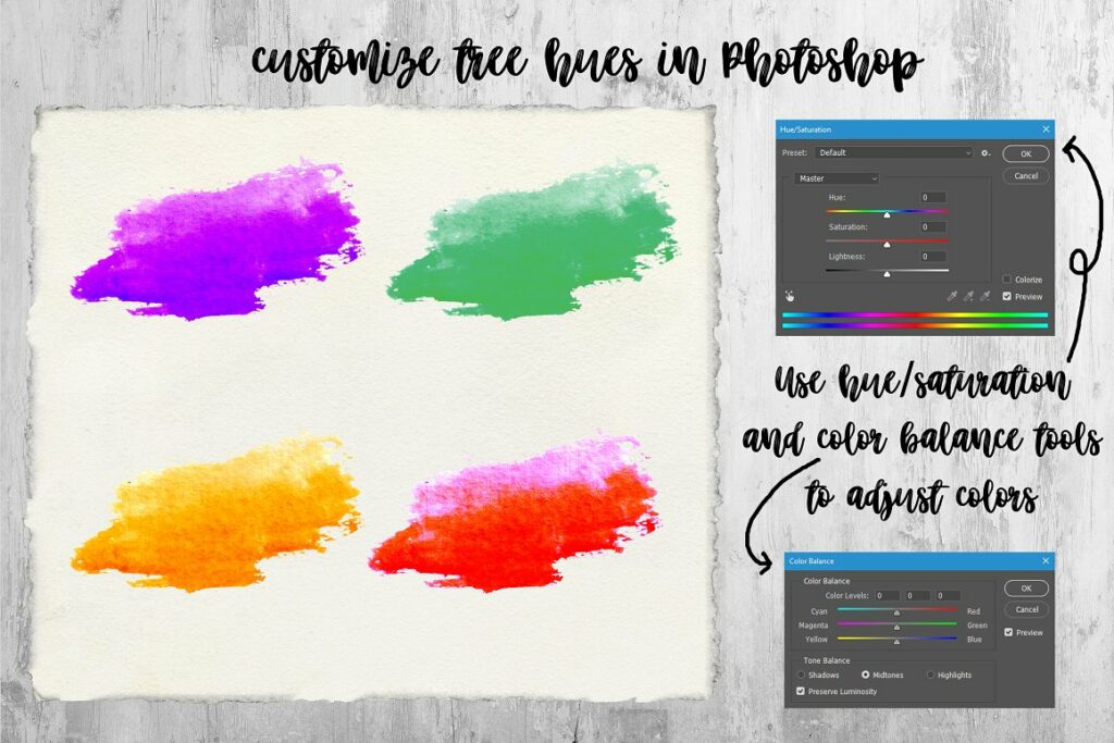 Watercolor Texture Pack – MasterBundles