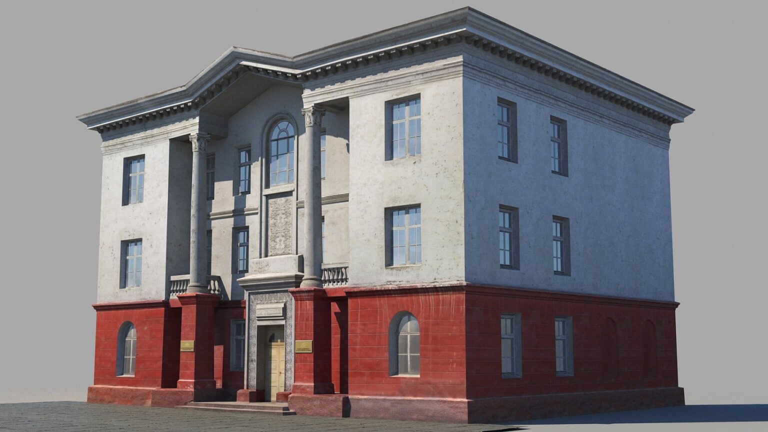 Classic Building Facade 04 – MasterBundles