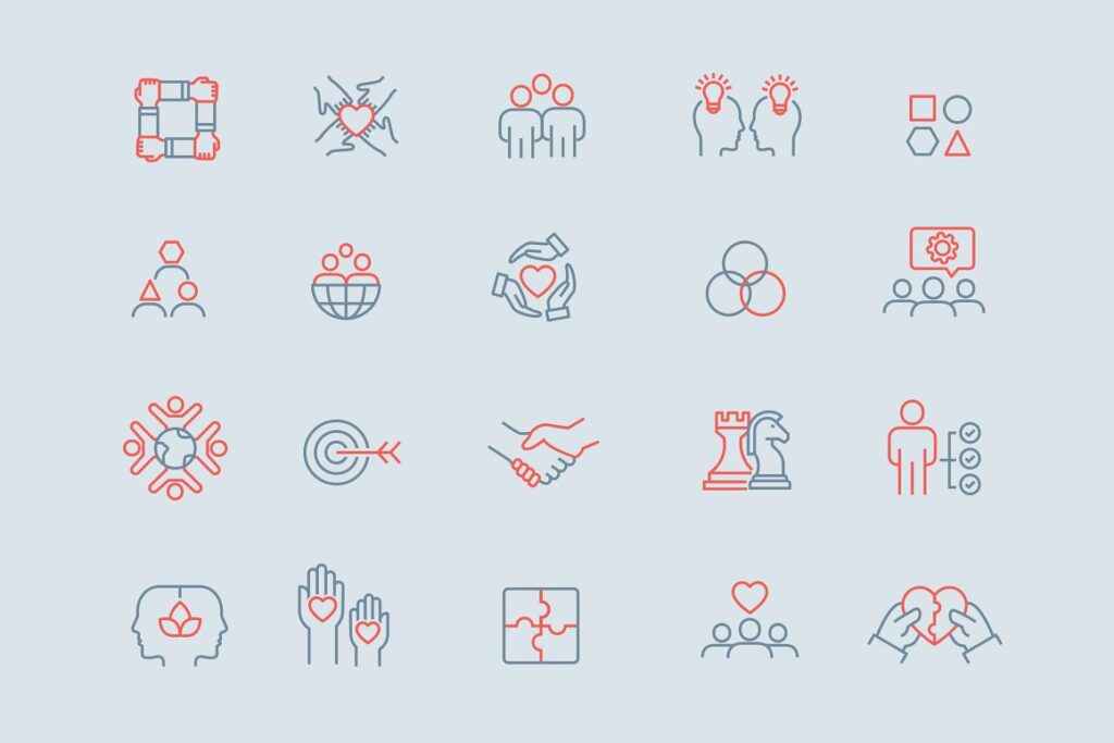 20 Diversity at Work Icons – MasterBundles