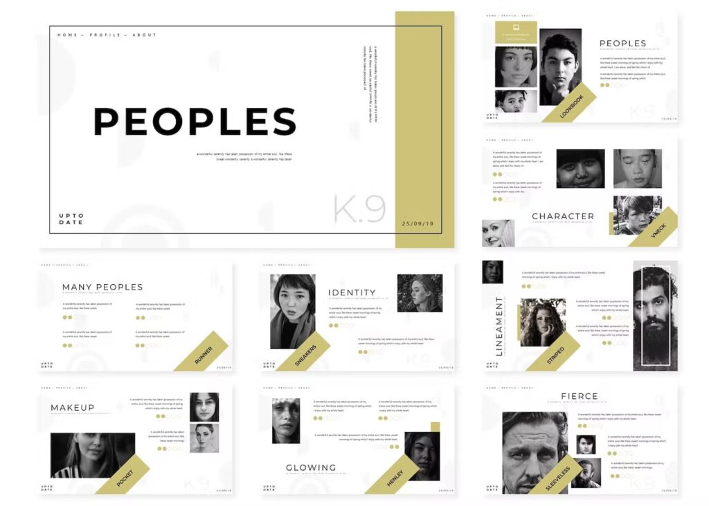 Peoples Powerpoint Template – MasterBundles