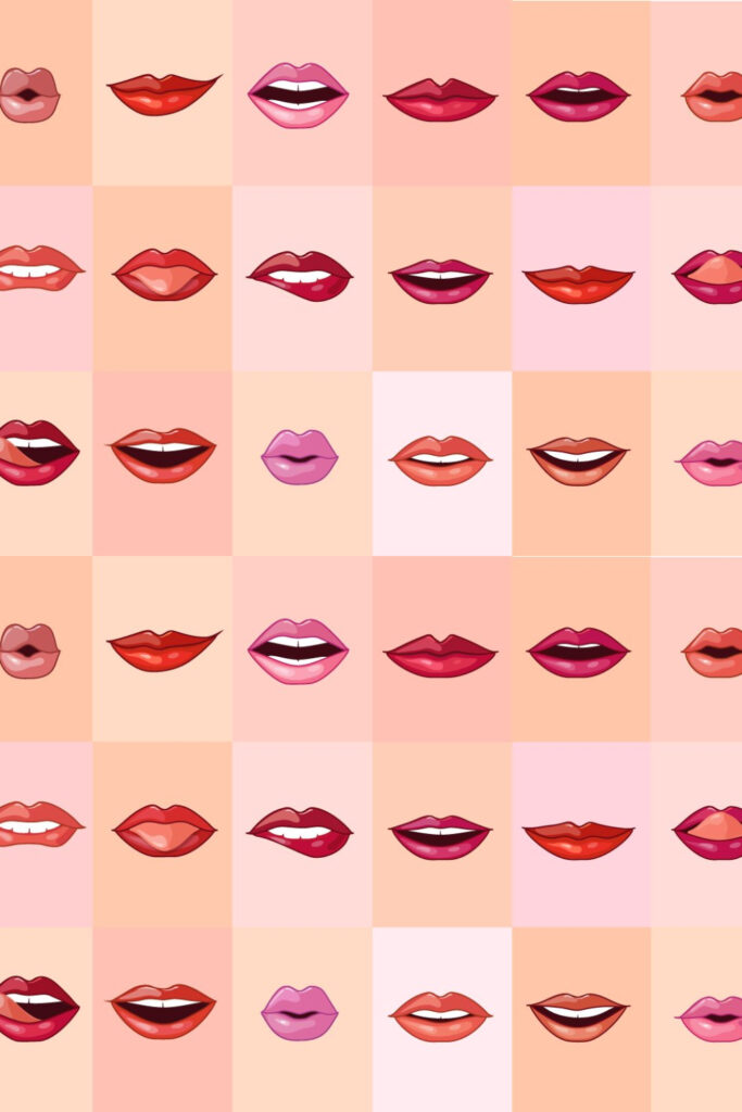 Beautiful Female Lips – MasterBundles