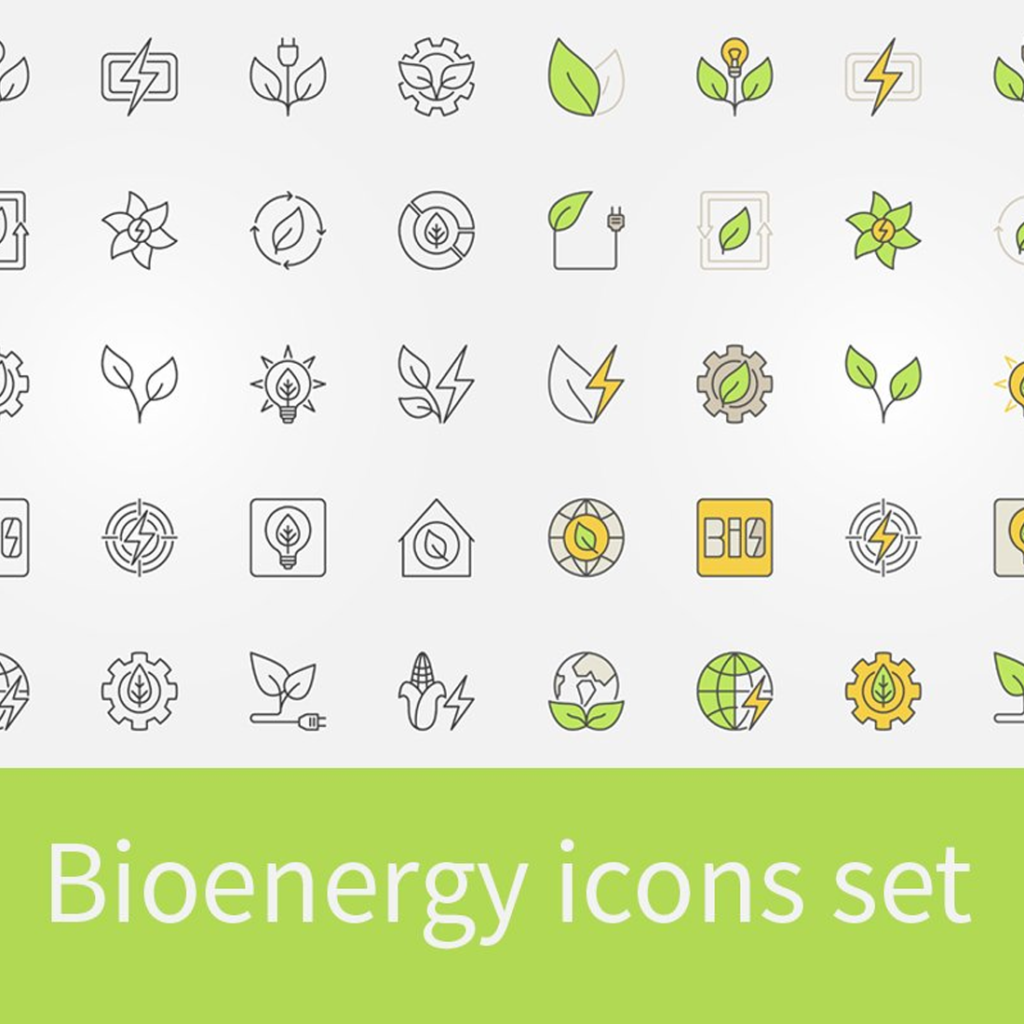 Bioenergy Icons Set – MasterBundles