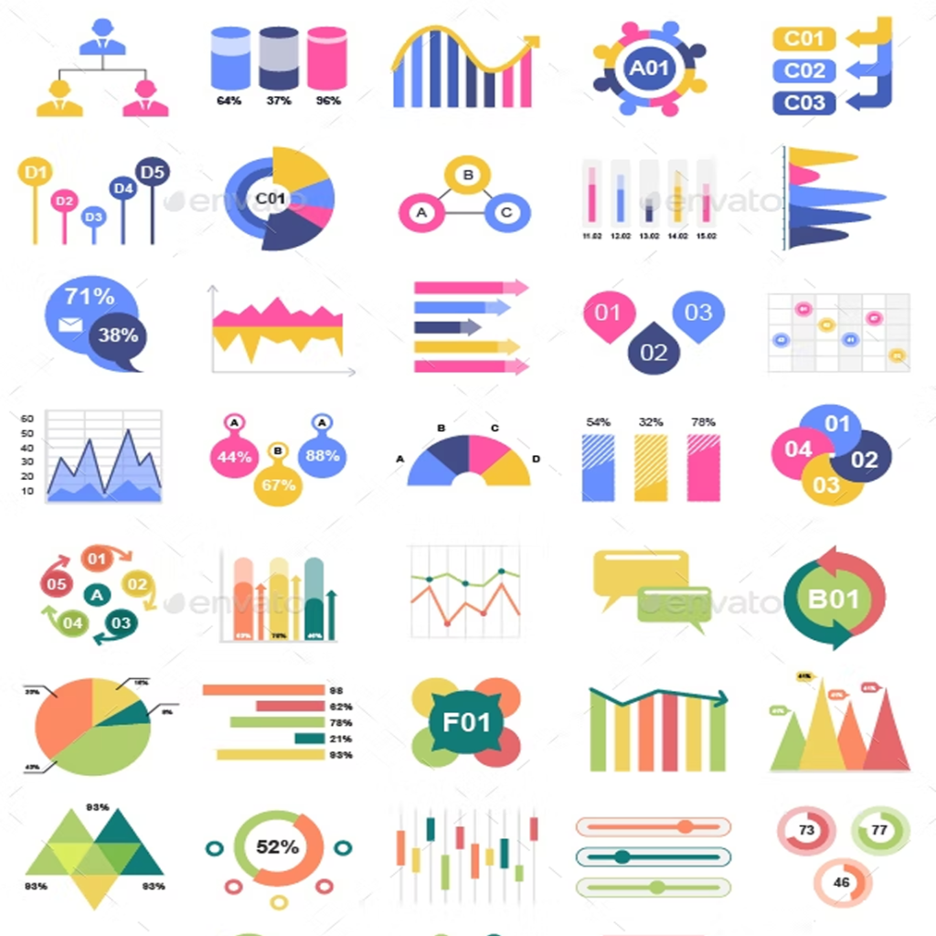 Infographic Elements – MasterBundles