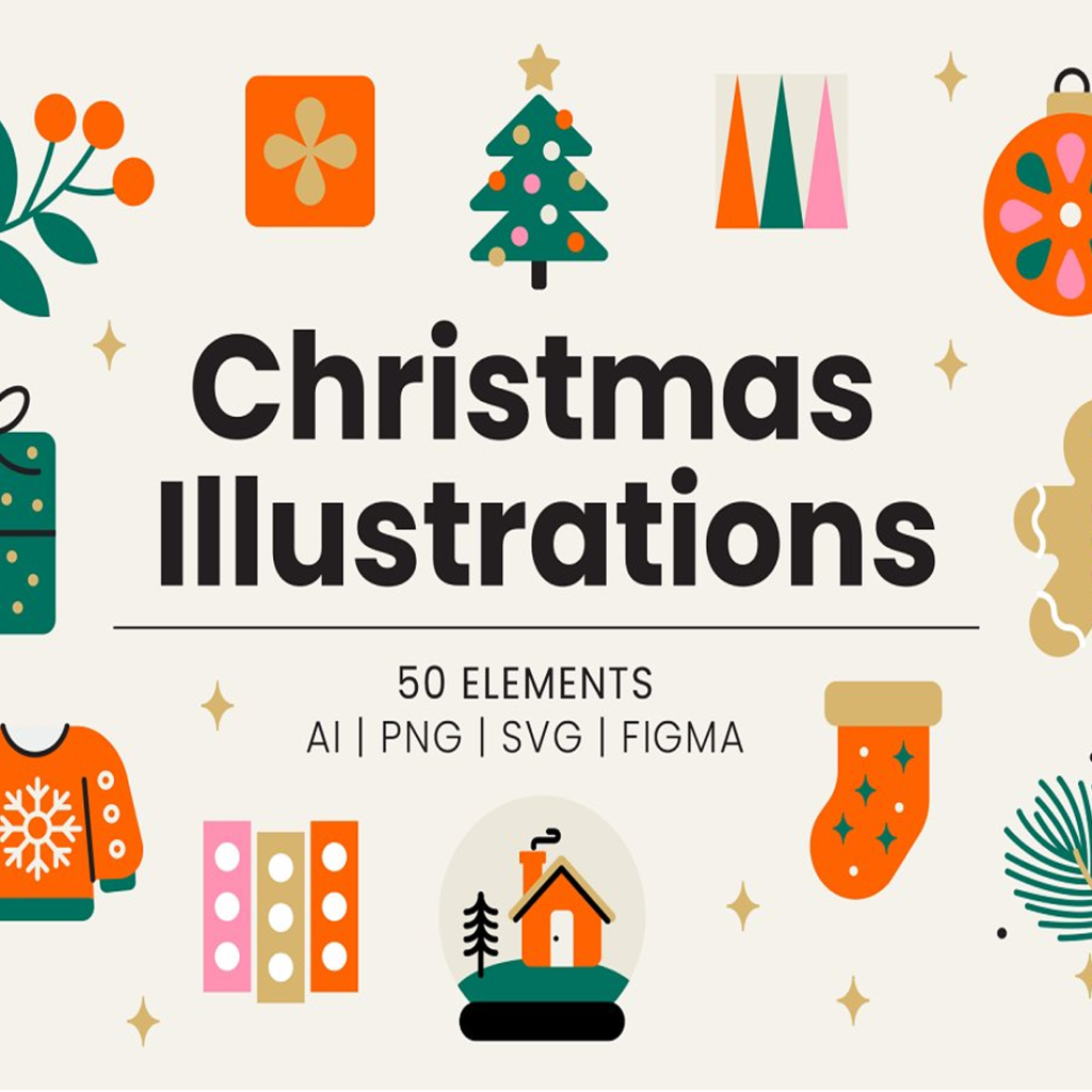 Christmas Illustrations – MasterBundles