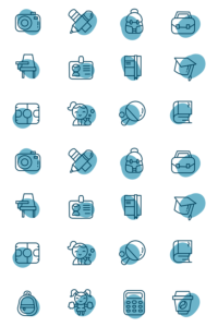 College Icons Set – MasterBundles