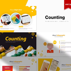 Counting Powerpoint Template – MasterBundles